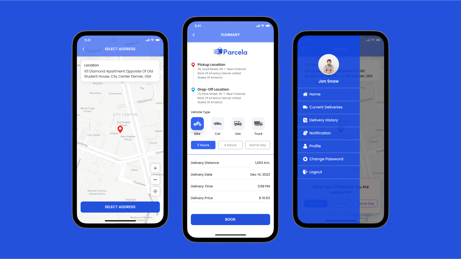 On-Demand Courier & Parcel Delivery App | Complete Delivery Management ...