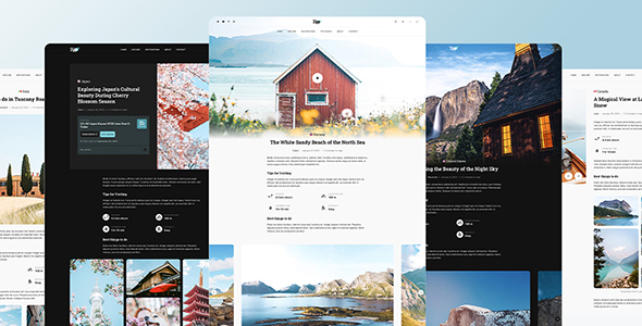 Tripp - Travel Blog & Magazine WordPress Theme by Wyde | ThemeForest