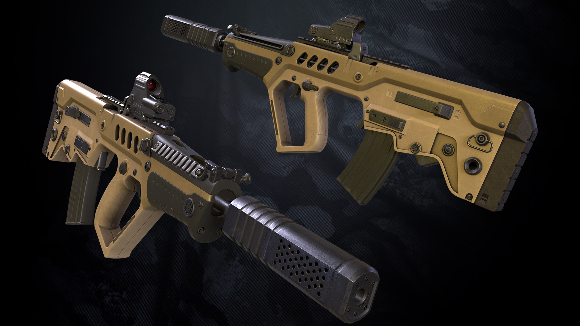 Tar-21 With Hands and Weapon Case by Storm_Bringer | 3DOcean