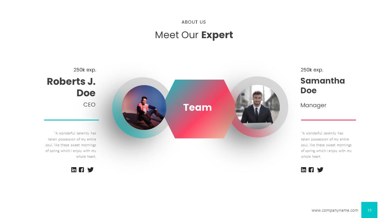 Team Profile PowerPoint Templates, Presentation Templates | GraphicRiver