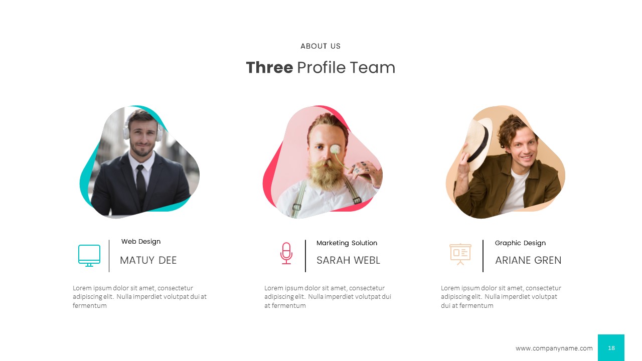 Team Profile PowerPoint Templates, Presentation Templates | GraphicRiver