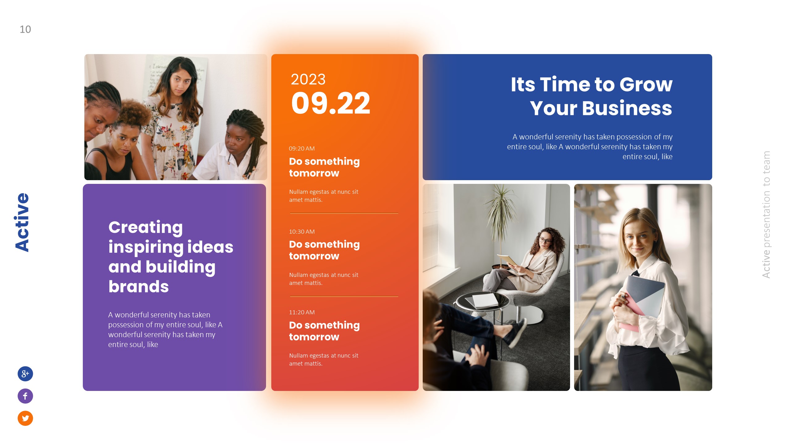 Active PowerPoint Presentation, Presentation Templates | GraphicRiver