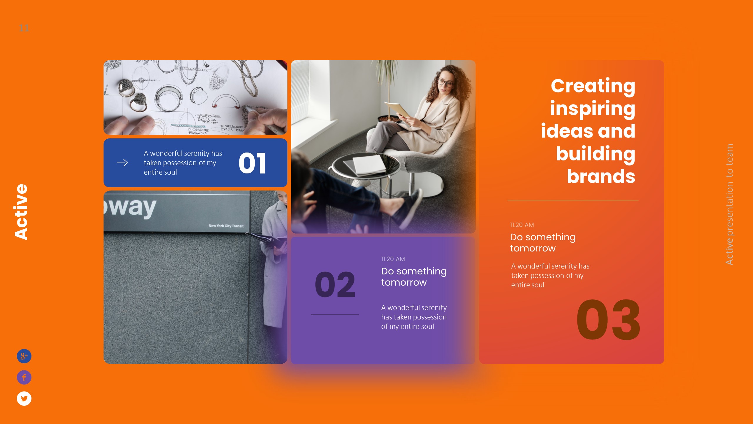 Active PowerPoint Presentation, Presentation Templates | GraphicRiver
