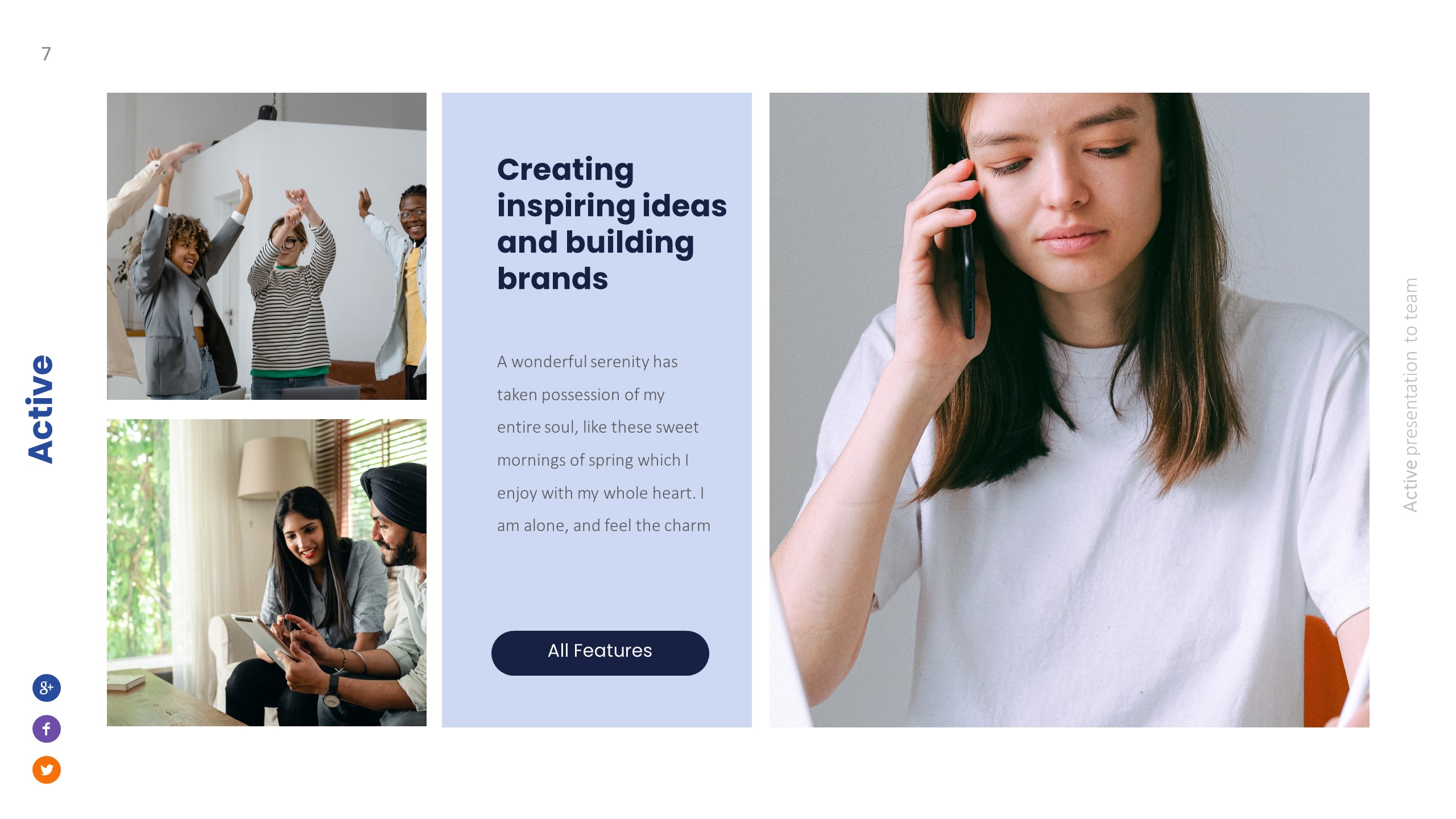 Active PowerPoint Presentation, Presentation Templates | GraphicRiver