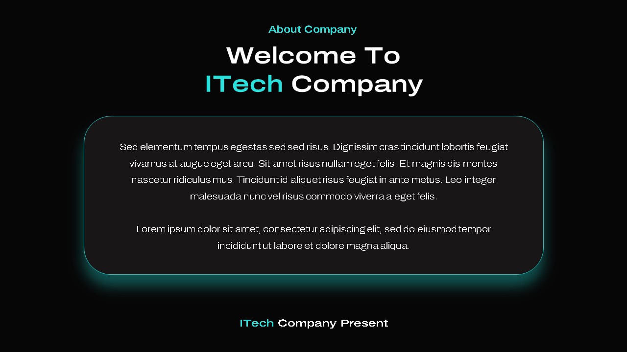 ITech - IT Solution & Technology Google Slides Template, Presentation ...