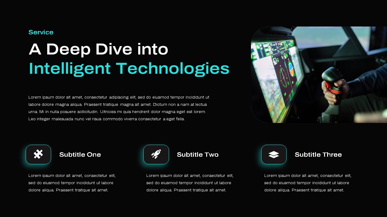 ITech - IT Solution & Technology Google Slides Template, Presentation ...