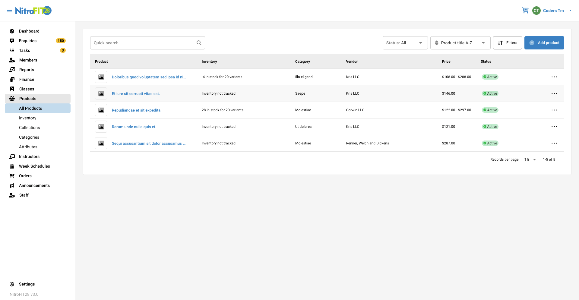 NitroFIT28 | Fitness & Gym Management System by coderstm | CodeCanyon