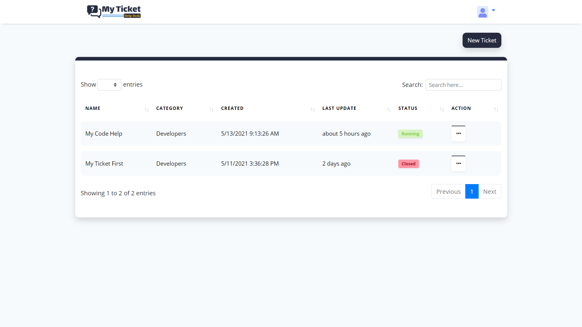 My Ticket HelpDesk Support System | Ticket System by gurujigyan ...