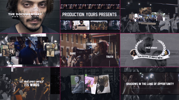 Documentary Clean, After Effects Project Files | VideoHive