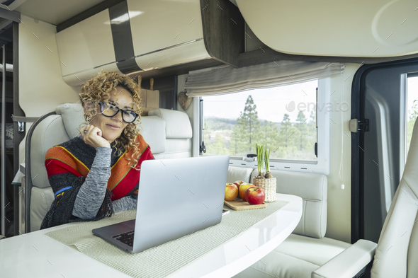Living and working inside the camper is a digital nomad-free lifestyle ...
