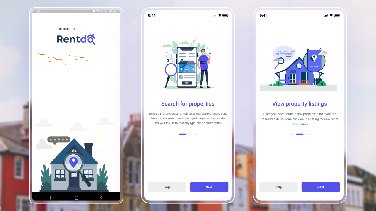 Rentdo - Property Buy, Rent & Sell Mobile App with web Admin Panel ...