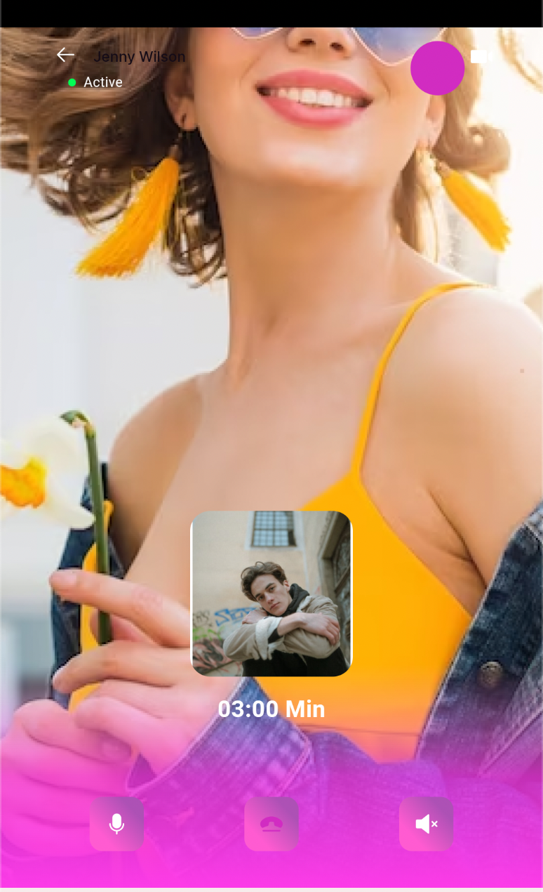 Flutter Dating App Template/ Ui / Design for Android and Ios by FlutterGiant