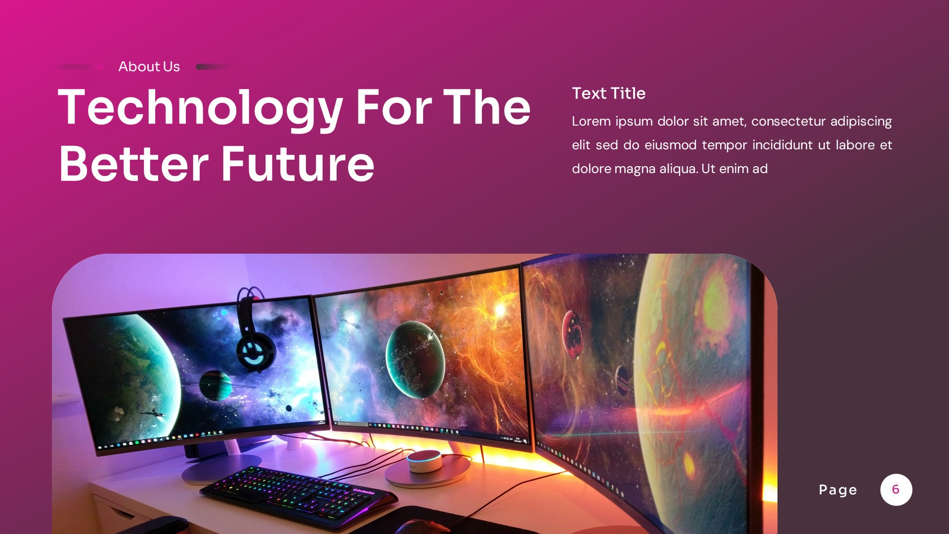 Intellog – IT Solution & Technology PowerPoint Template, Presentation ...