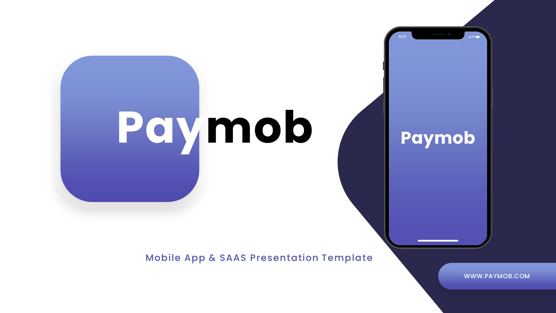 Paymob – Mobile App & SAAS Keynote Template, Presentation Templates