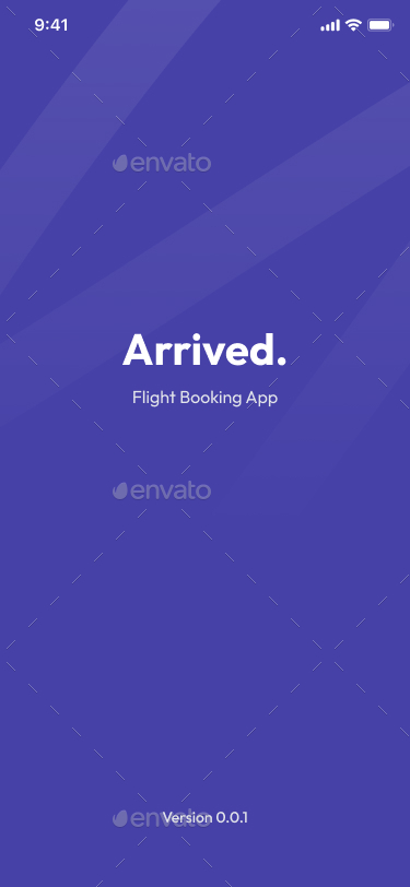 Arrived | Figma Template - Flight Booking UI KIts App, Web Elements