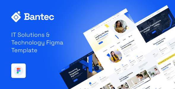 Bantec - IT Solutions & Technology Figma Template by ThemeOri | ThemeForest