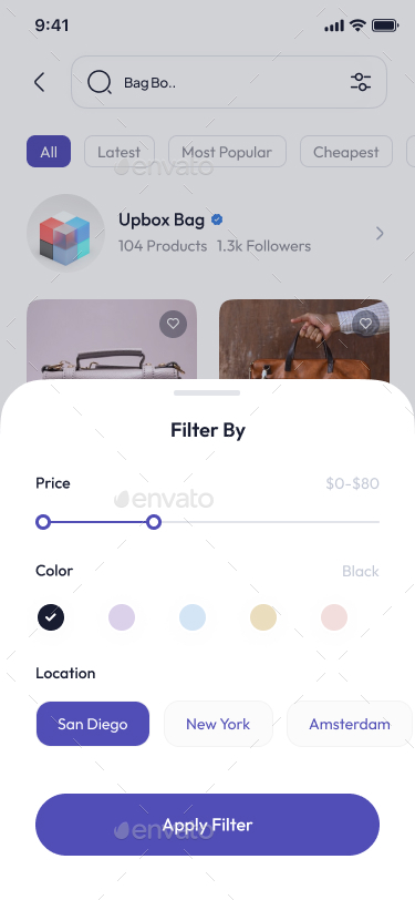 Kutuku | Figma Template - E-Commerce UI KIts App, Web Elements ...