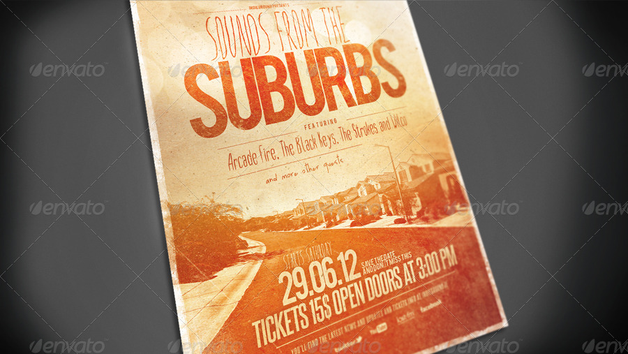 Poster & Flyer Perspective Mockup #3, Graphics | GraphicRiver