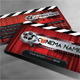 Cinema Business Card Template, Print Templates | GraphicRiver