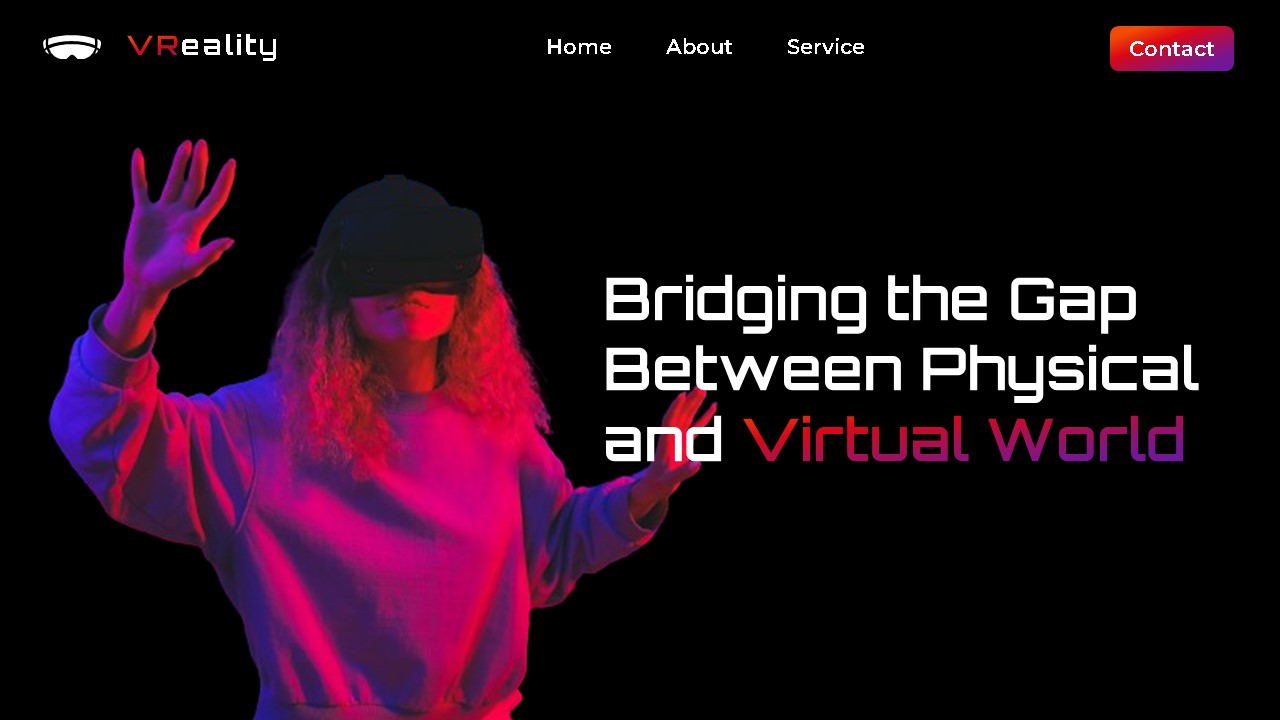 VReality - Virtual Reality & Metaverse PowerPoint Template ...