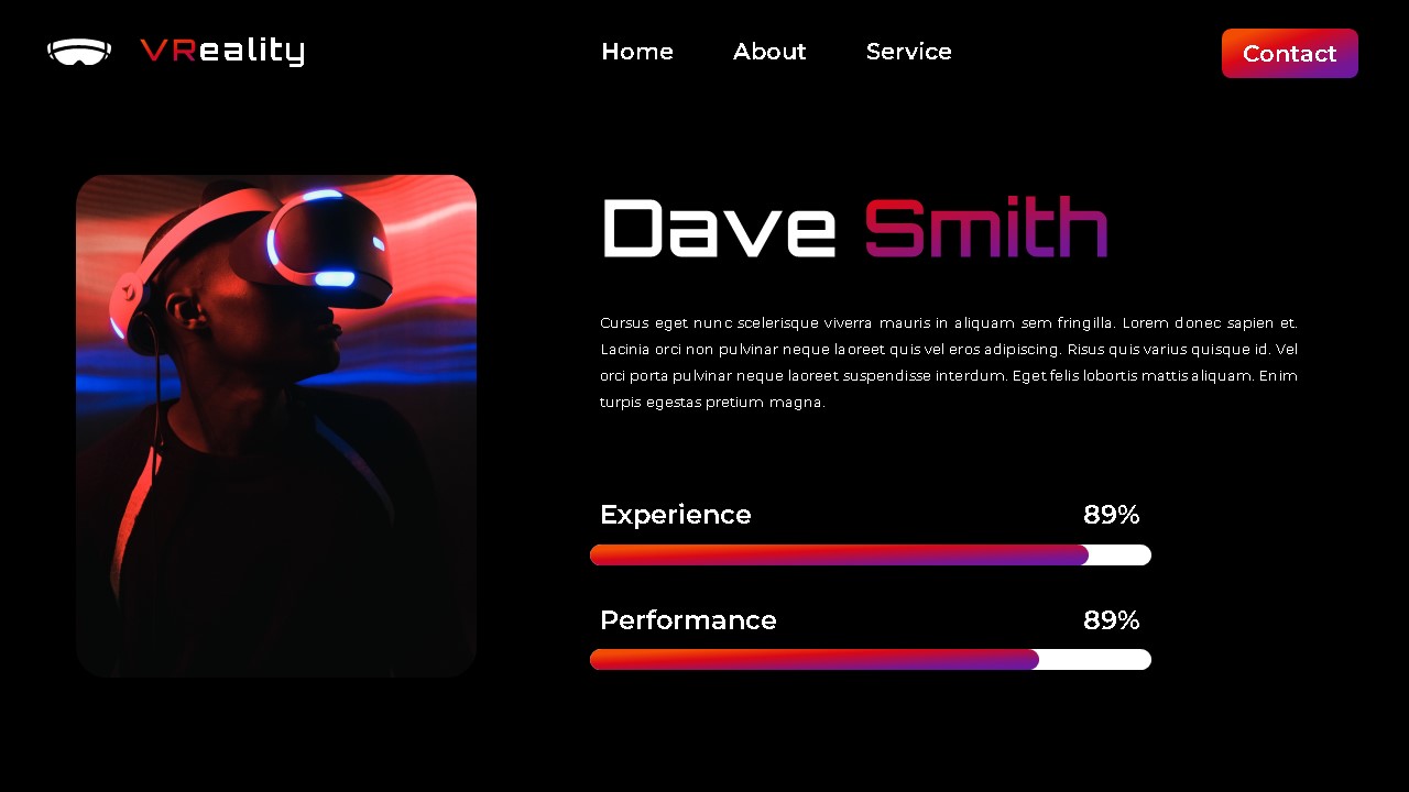 VReality - Virtual Reality & Metaverse PowerPoint Template ...
