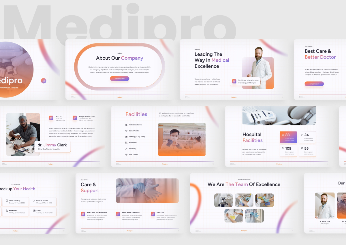 Medipro - Medical PowerPoint Presentation, Presentation Templates ...