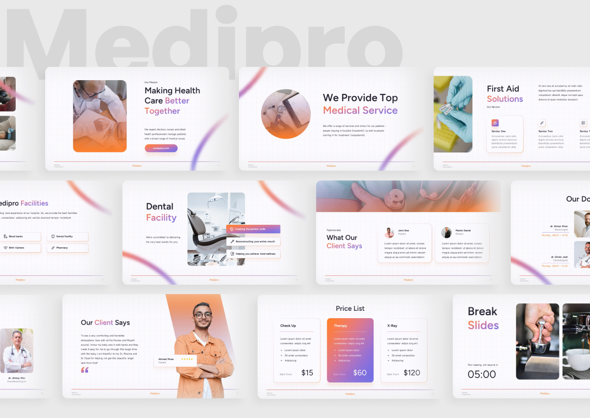 Medipro - Medical PowerPoint Presentation, Presentation Templates ...