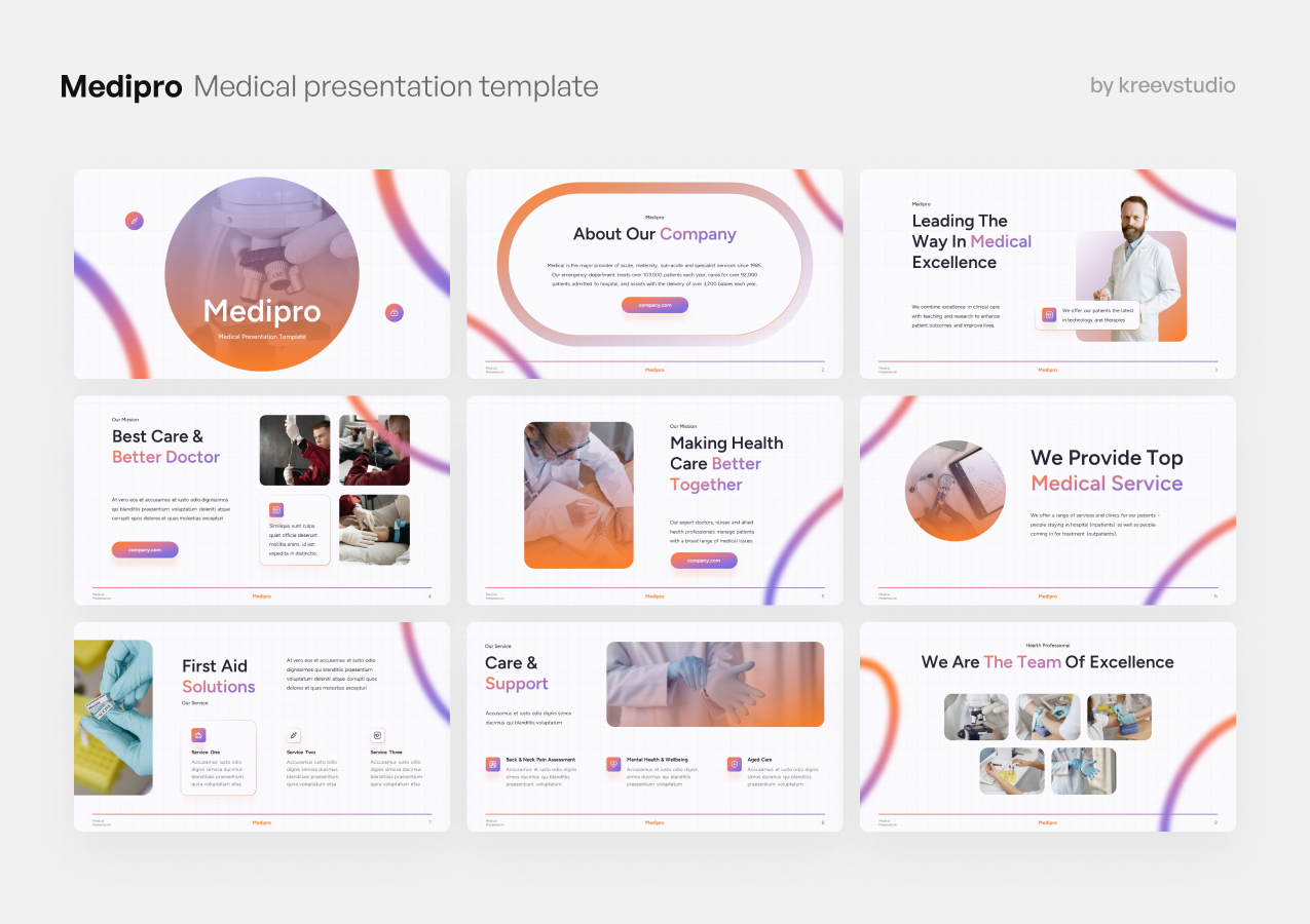 Medipro - Medical PowerPoint Presentation, Presentation Templates ...