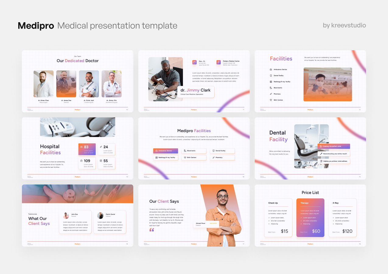 Medipro - Medical PowerPoint Presentation, Presentation Templates ...