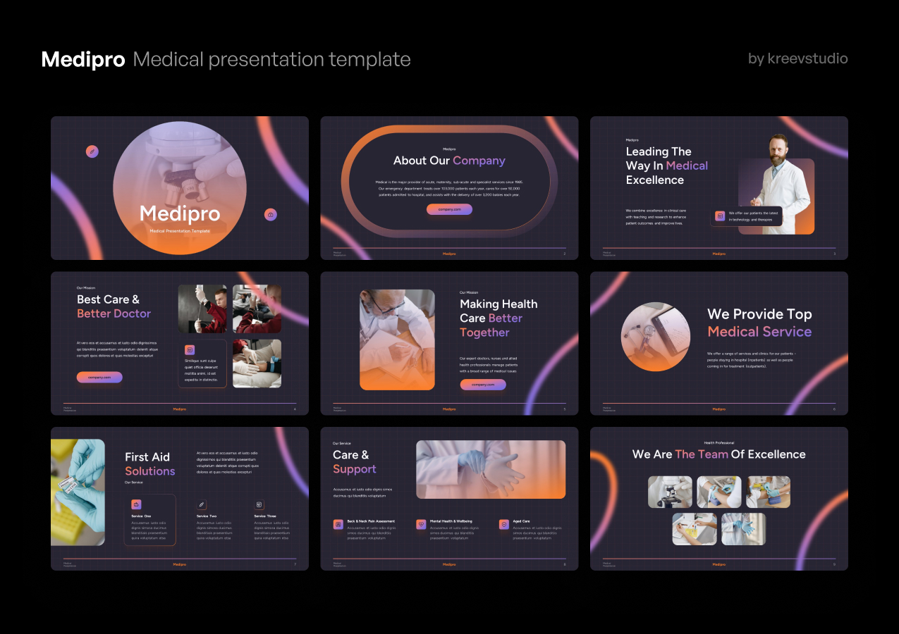 Medipro - Medical PowerPoint Presentation, Presentation Templates ...