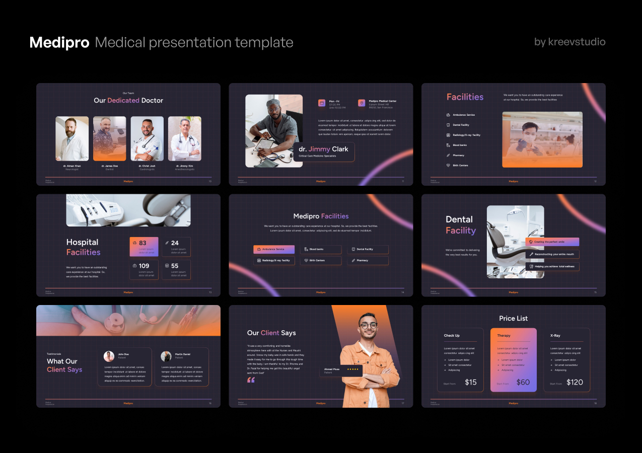 Medipro - Medical PowerPoint Presentation, Presentation Templates ...