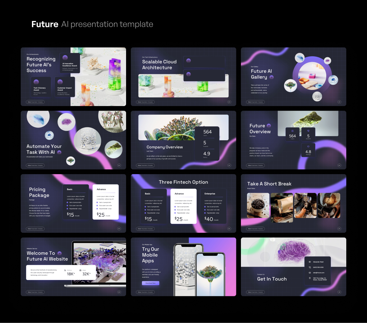 Future - AI PowerPoint Presentation, Presentation Templates | GraphicRiver