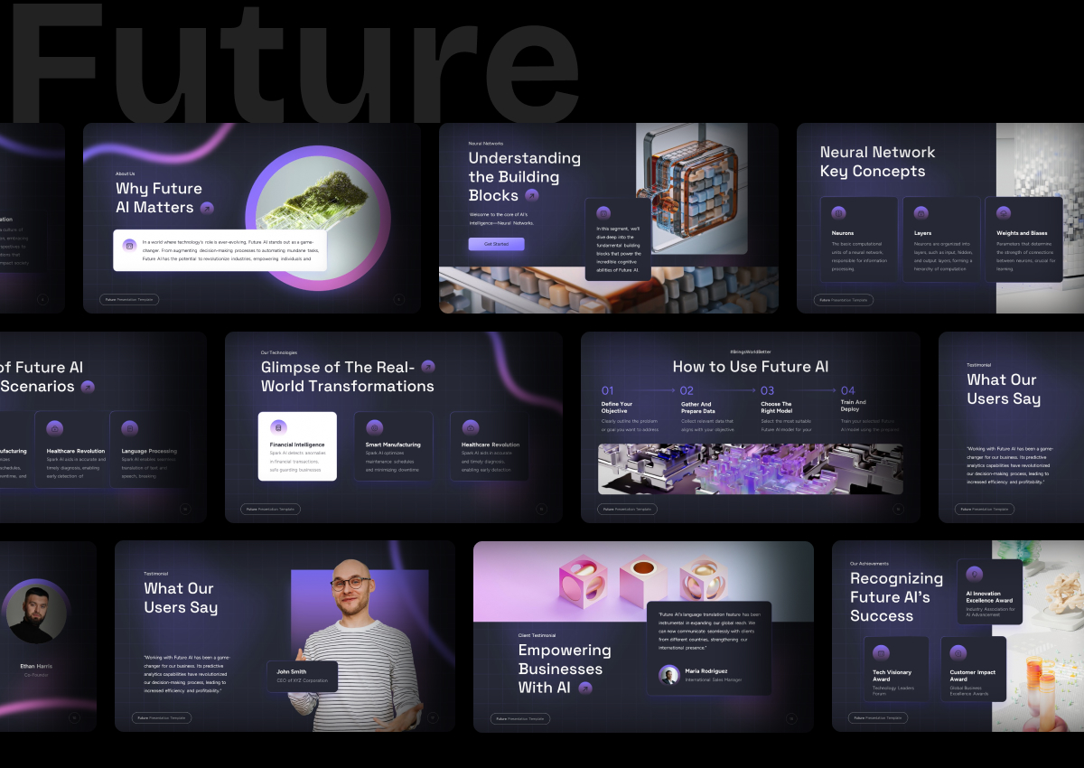 Future - AI PowerPoint Presentation, Presentation Templates | GraphicRiver