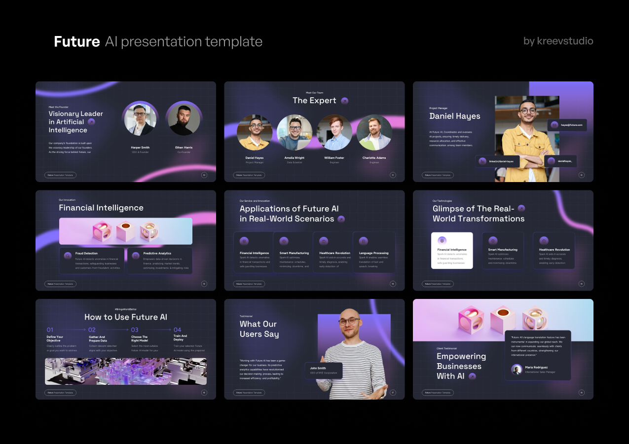Future - AI PowerPoint Presentation, Presentation Templates | GraphicRiver