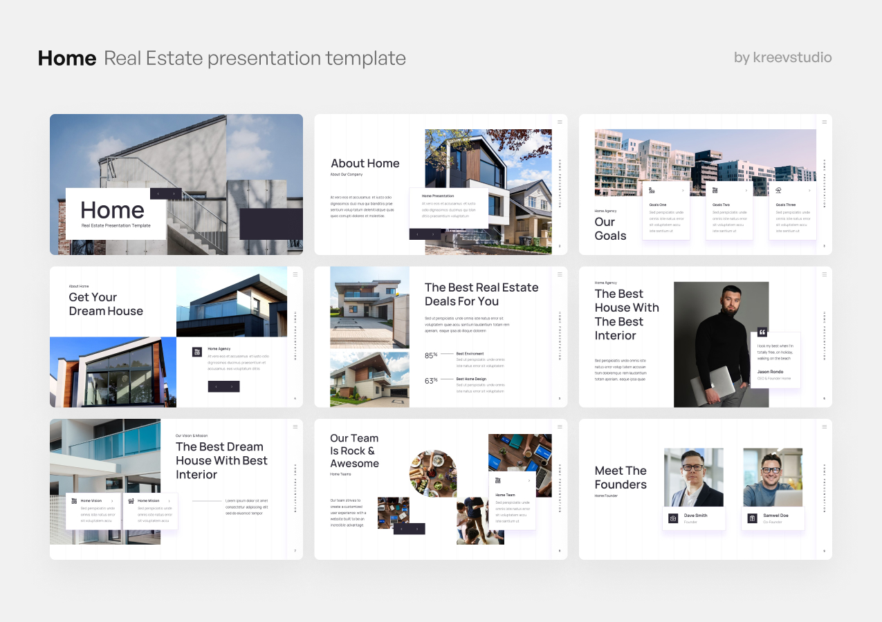 Home - Real Estate PowerPoint Presentation, Presentation Templates
