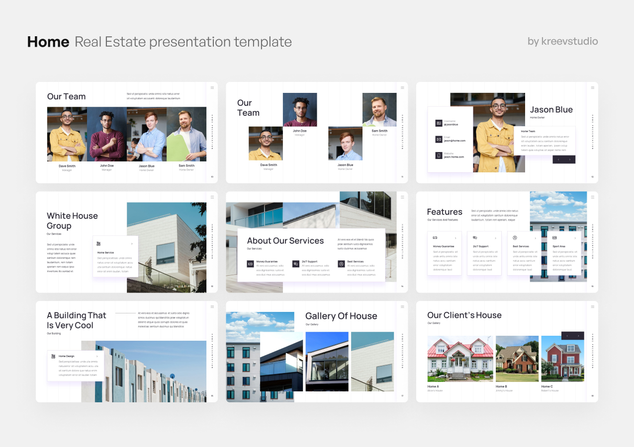 Home - Real Estate PowerPoint Presentation, Presentation Templates