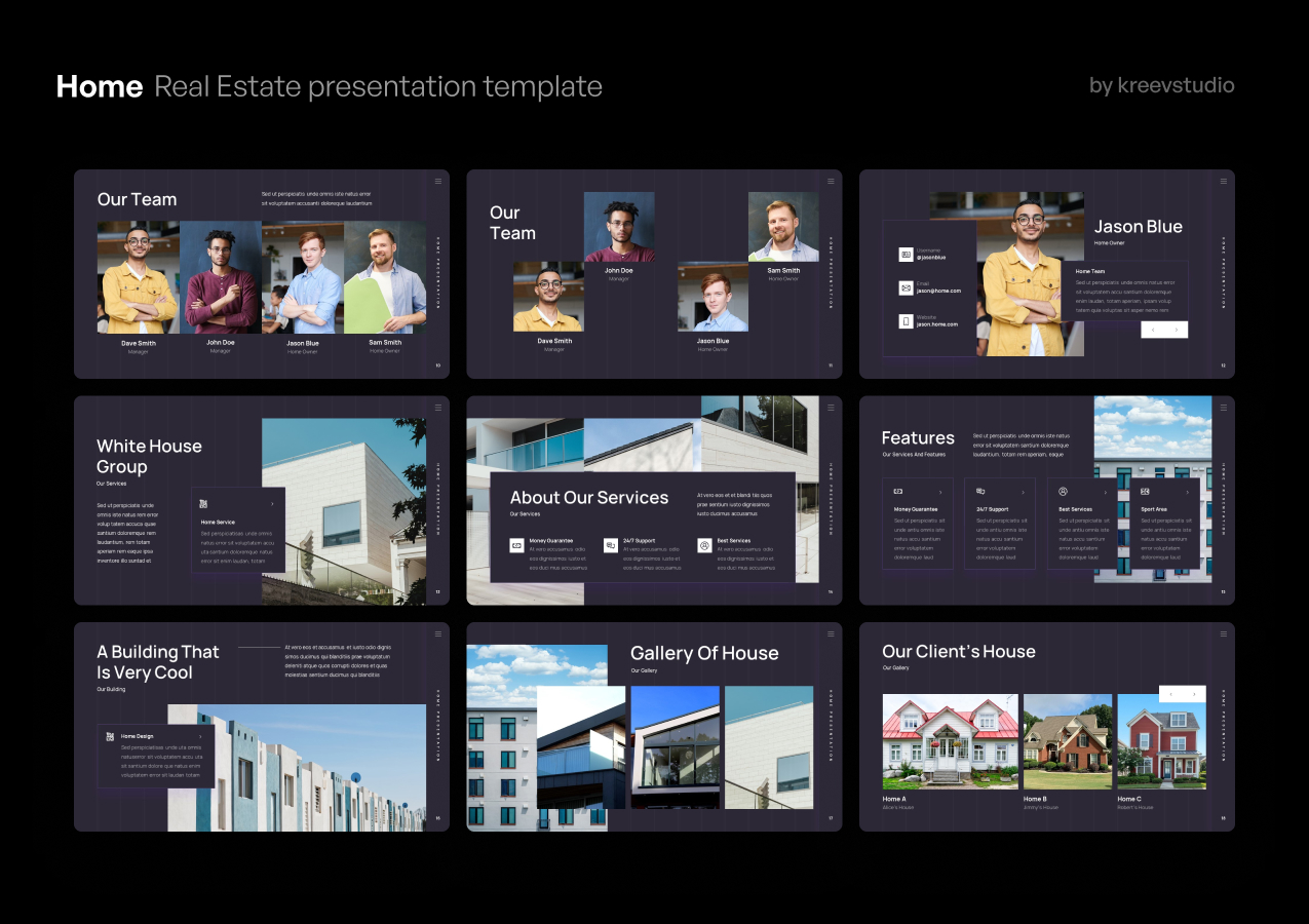 Home - Real Estate PowerPoint Presentation, Presentation Templates