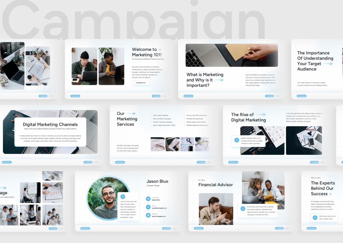 Campaign - Marketing PowerPoint Presentation, Presentation Templates