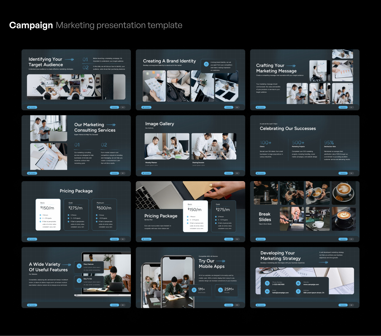 Campaign - Marketing PowerPoint Presentation, Presentation Templates