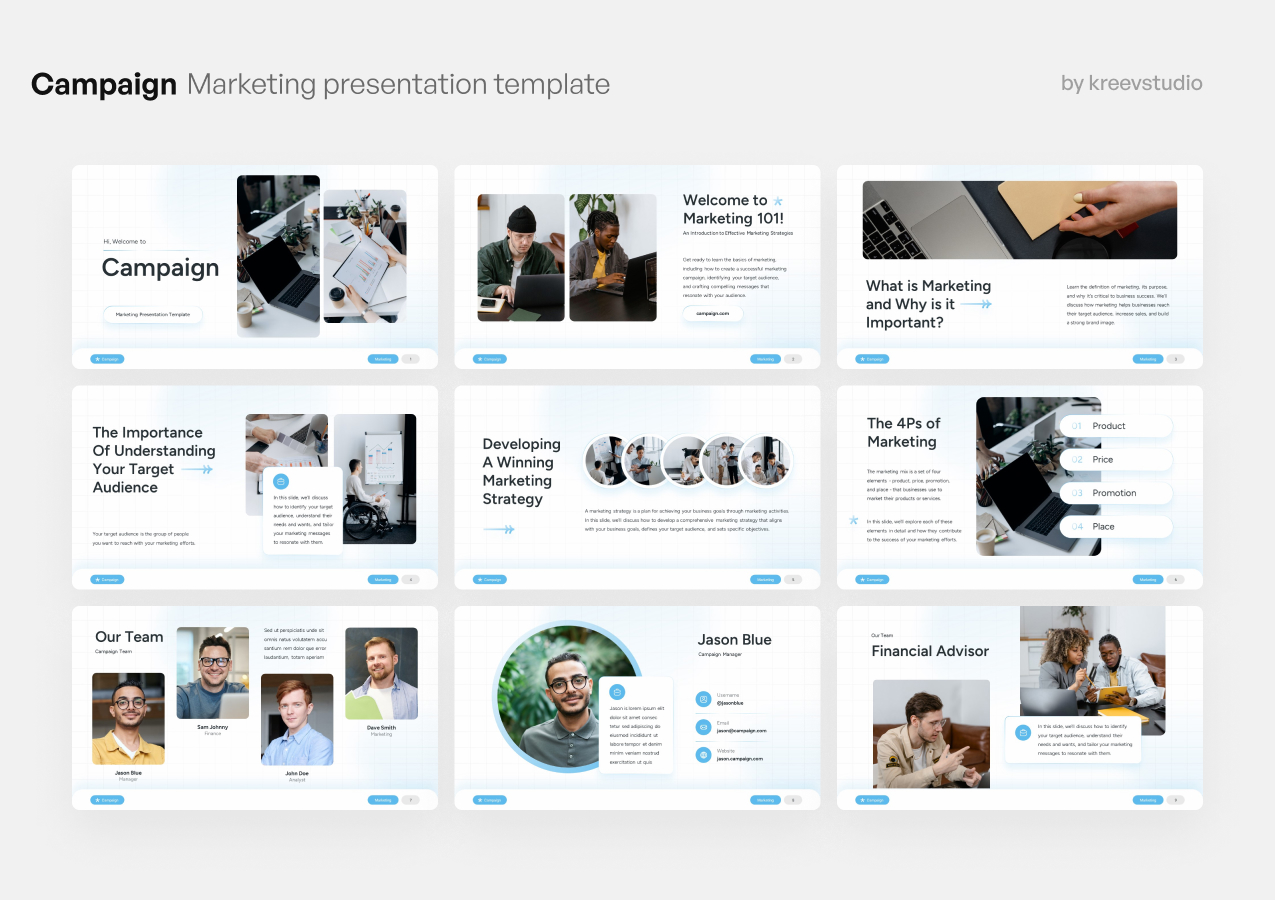 Campaign - Marketing PowerPoint Presentation, Presentation Templates