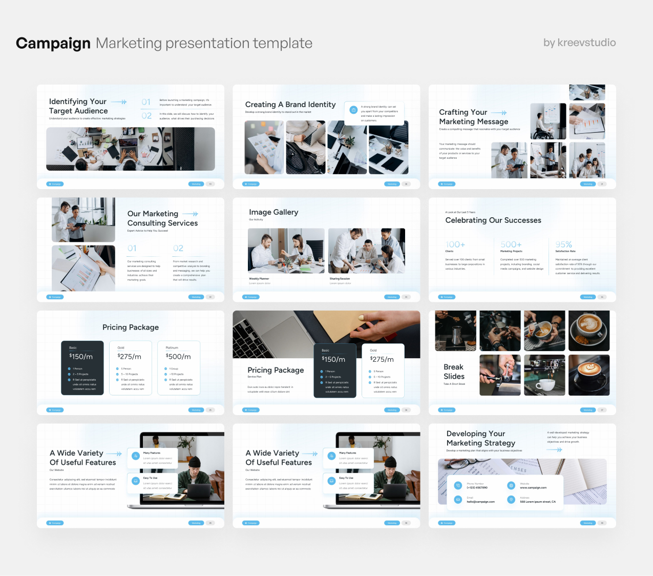 Campaign - Marketing PowerPoint Presentation, Presentation Templates