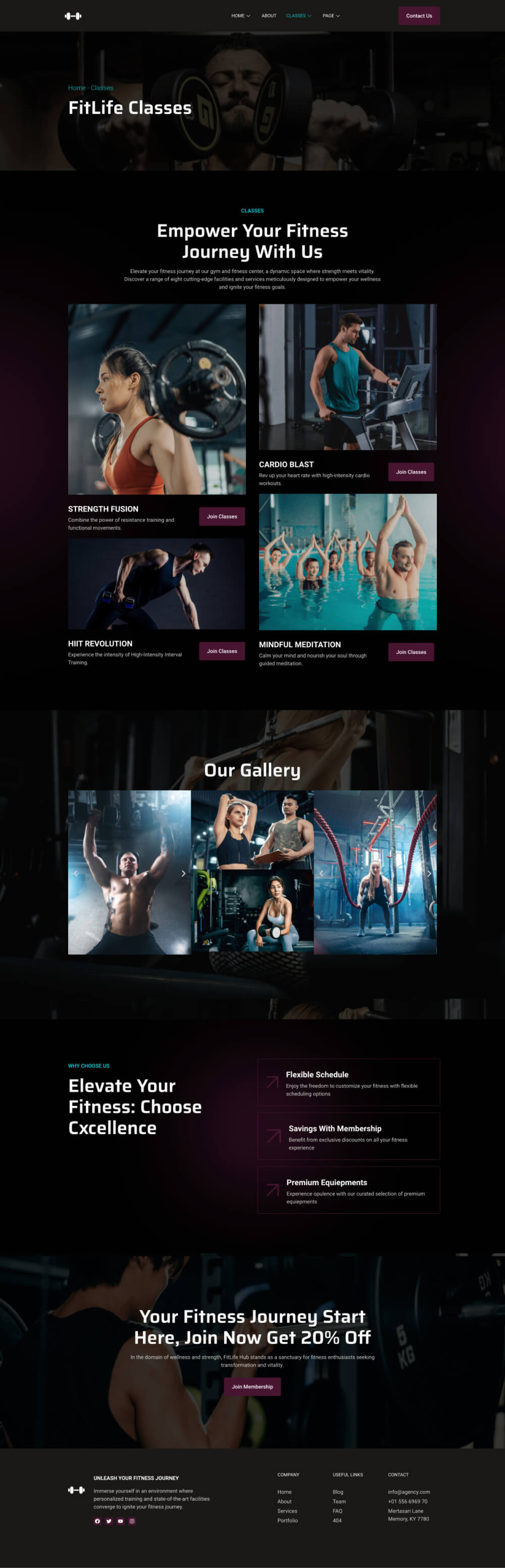 FitLife - Fitness & Gym Elementor Template Kit by holylinedesign ...