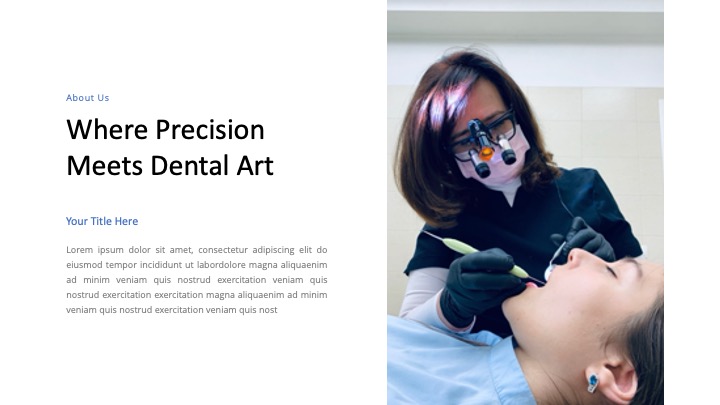 Dentcare - Dental PPT Template, Presentation Templates | GraphicRiver