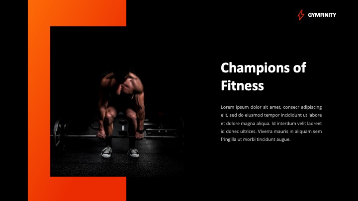 Gymfinity - Gym PPT Template, Presentation Templates | GraphicRiver