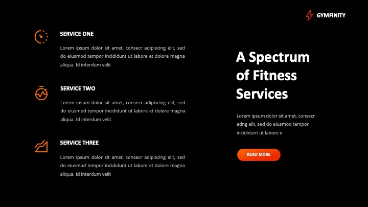 Gymfinity - Gym PPT Template, Presentation Templates | GraphicRiver