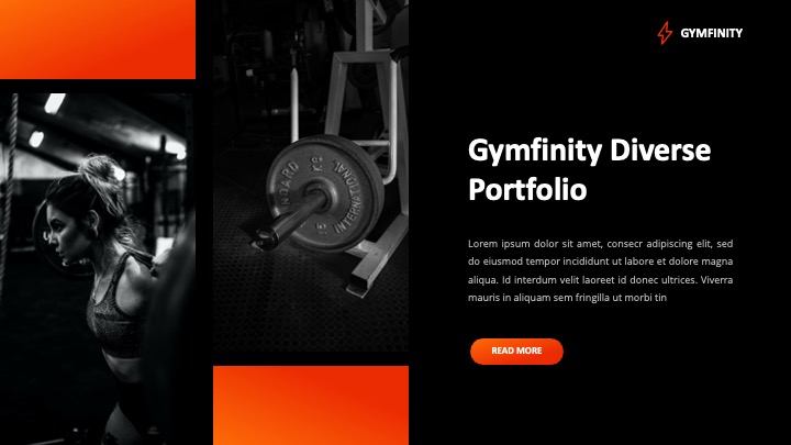 Gymfinity - Gym PPT Template, Presentation Templates | GraphicRiver
