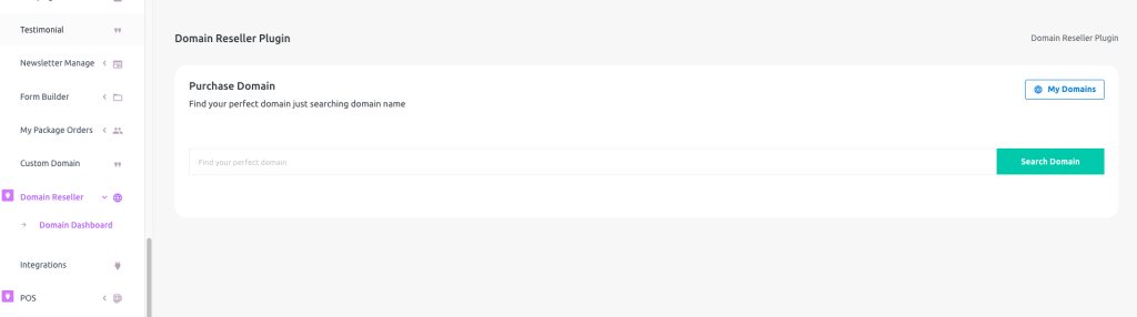 Domain Reseller Plugin - Nazmart Multi-Tenancy eCommerce Platform (SAAS) by xgenious