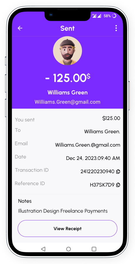 PayWise - Money Transfer | Escrow | Remittance | Banking & E-Money Wallet | Finance | Wallet Ui ...