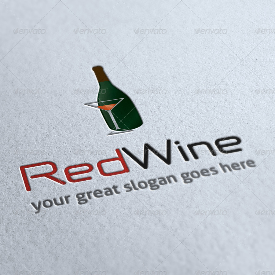 Red Wine Logo, Logo Templates | GraphicRiver