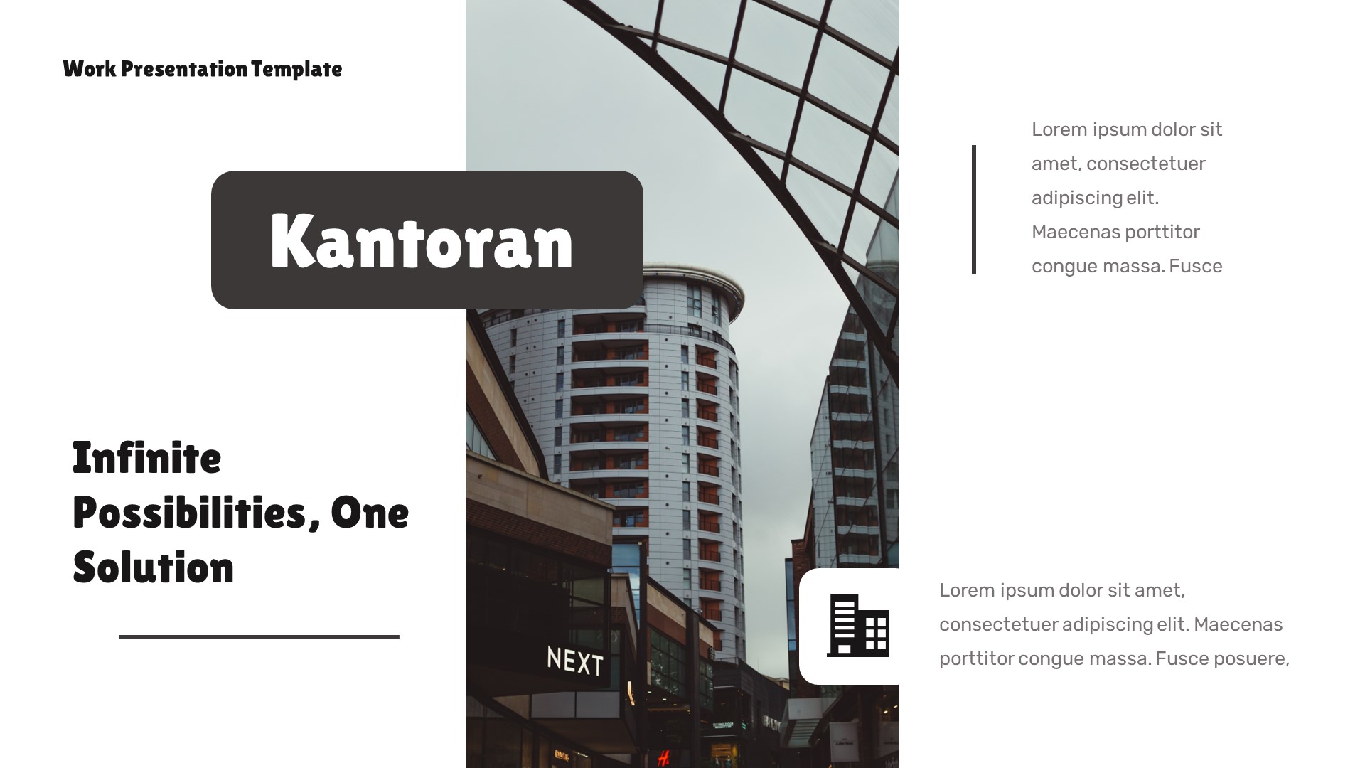 Kantoran - Business & Corporate Powerpoint Template, Presentation Templates